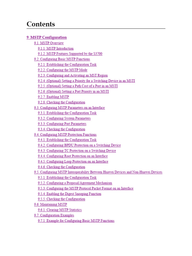MSTP INGLES | PDF | Network Switch | Telecommunications Standards