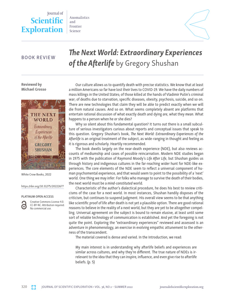 The Next World Extraordinary Experiences | PDF | Experience | Afterlife