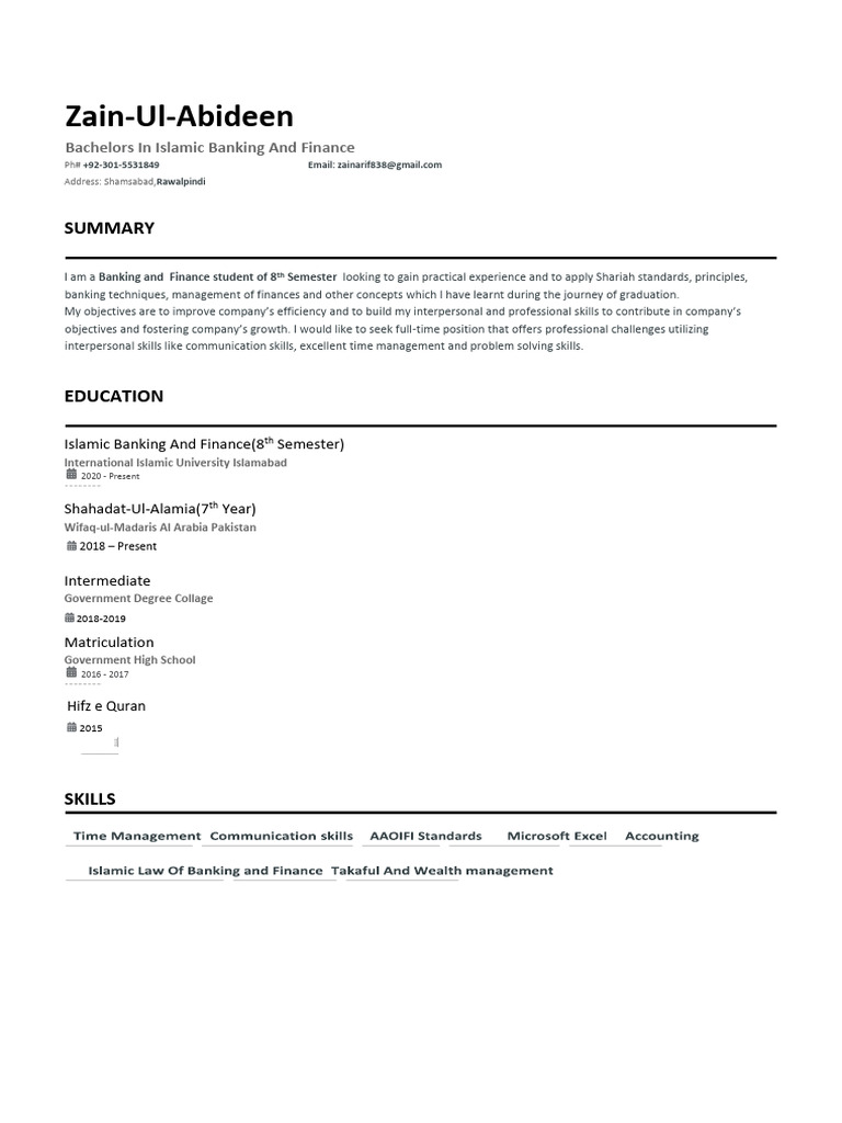 Zain Ul Abide En | PDF