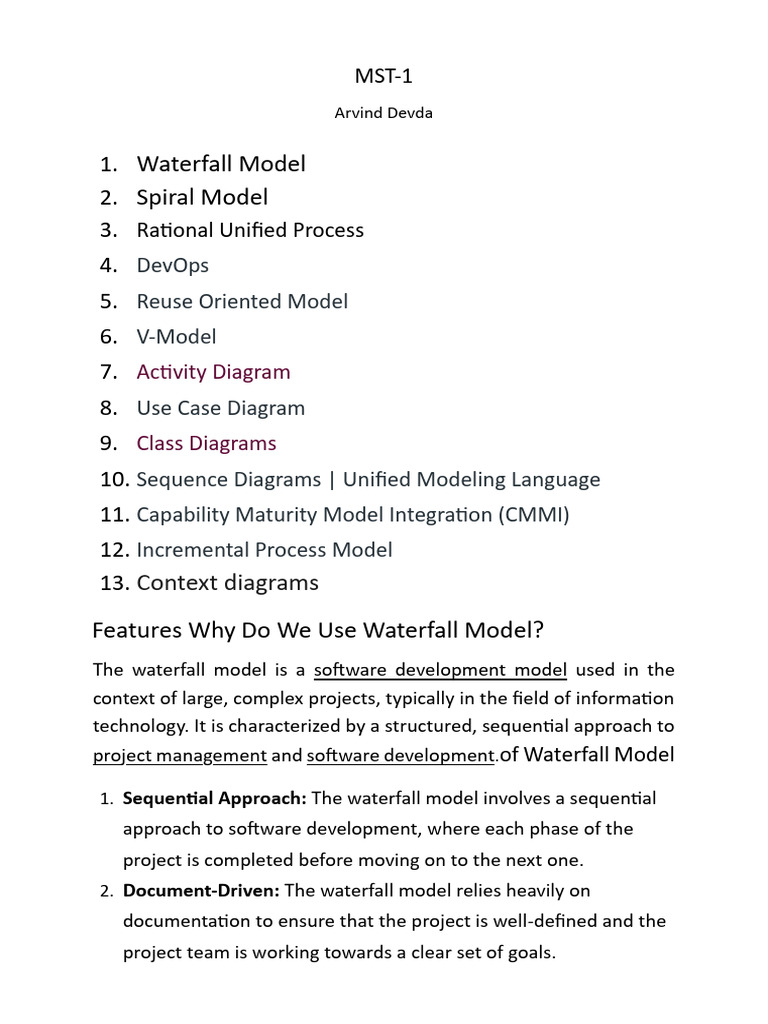 MST-1 Sep | PDF | Use Case | Software Development Process