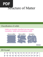 Chapter 1 Crystal Structure | PDF | Crystal Structure | Lattice (Group)