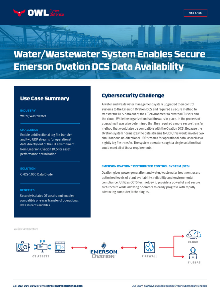 21 OWL U048 Emerson Ovation Use Case V1 2 | PDF | Security | Computer ...