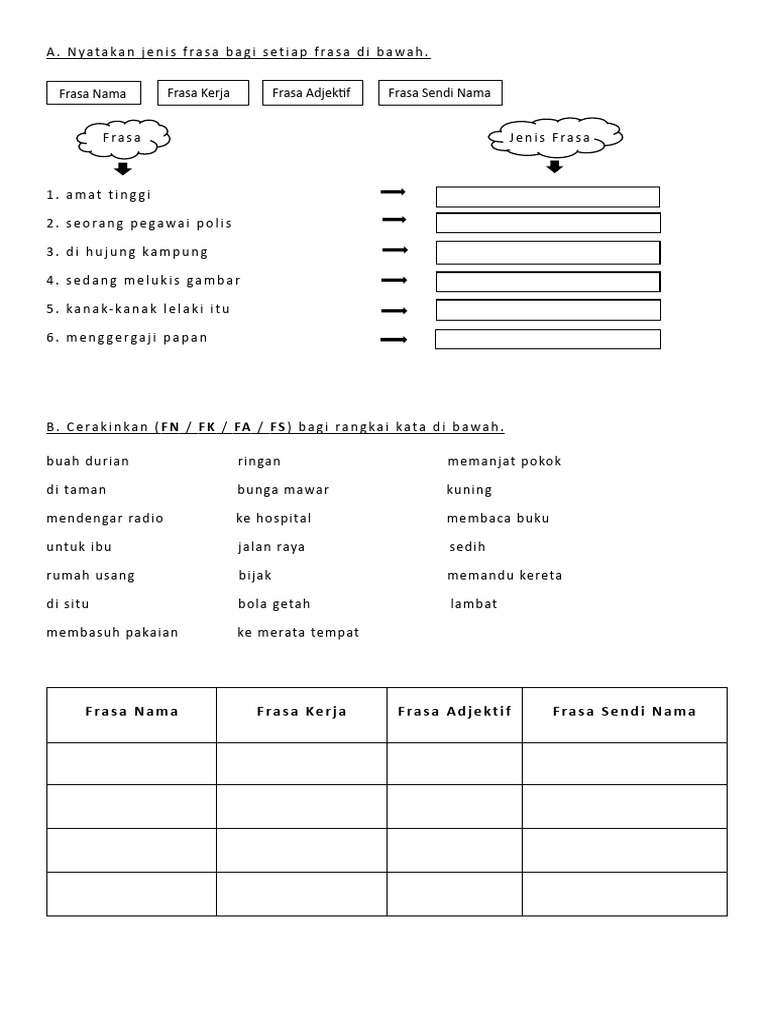 Ujian BM Tahap 1 | PDF | Seni & Disiplin Bahasa