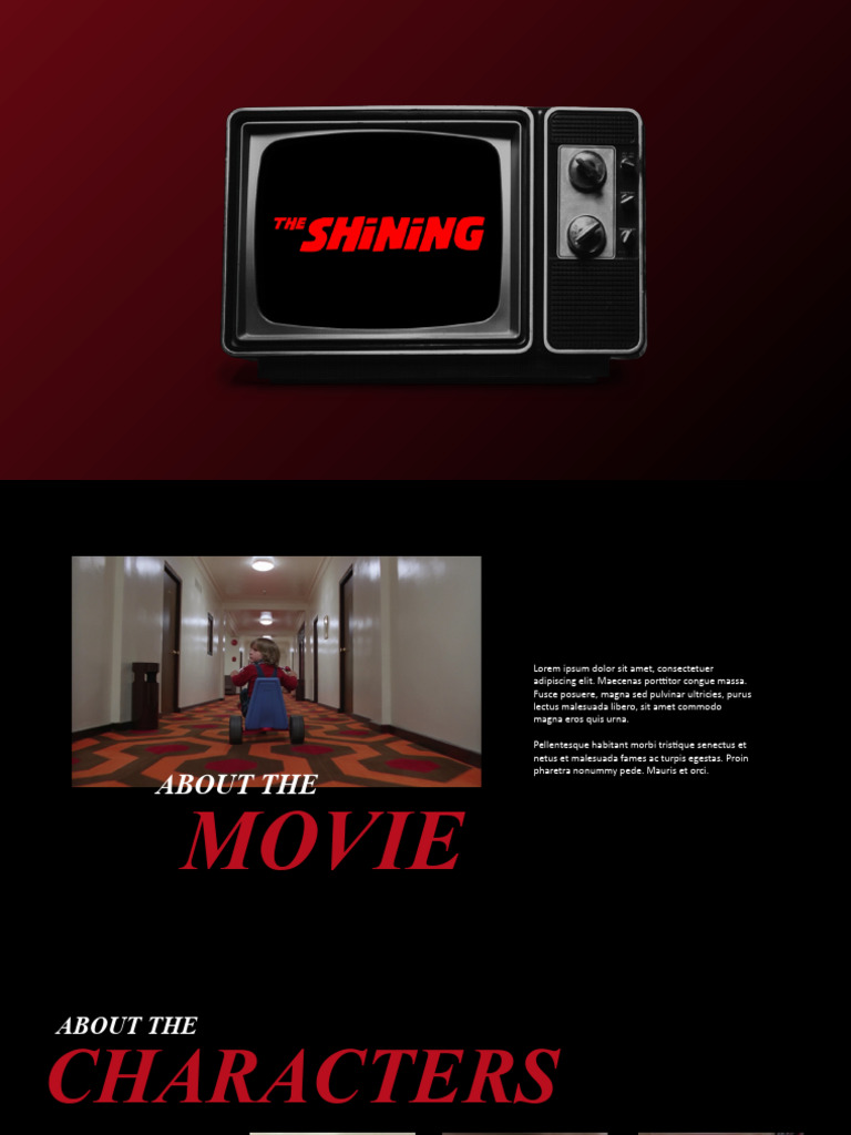 The-Shining-Presentation | PDF