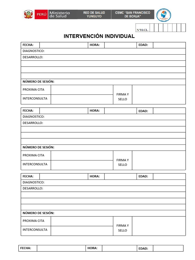 Intervención Individual | PDF