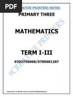 Primary 1 Mathematics Exam Questions | PDF