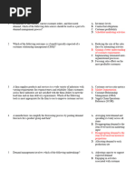 APICS CSCP - 2024 - Module 1 | PDF | Forecasting | Supply Chain