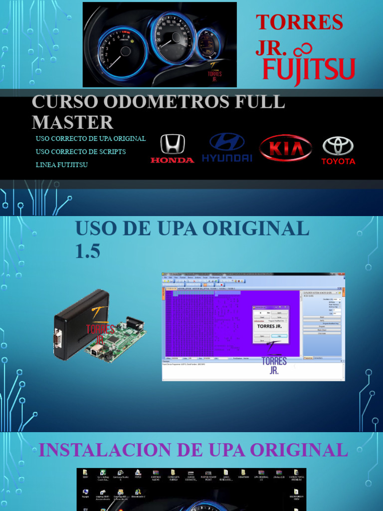 Curso Completo de Programación UPA Fujitsu | PDF | Vehículo de motor | Industria del vehículo