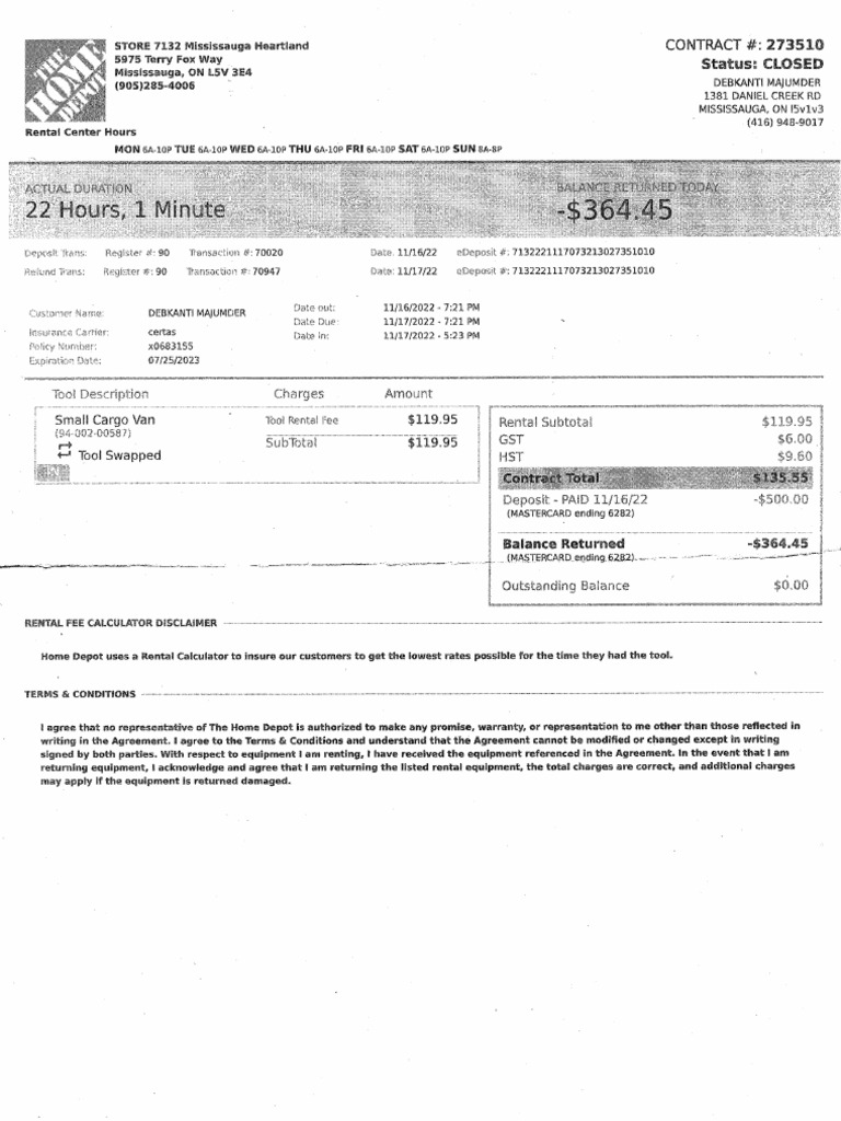 Bath Reno - Misc Receipts | PDF