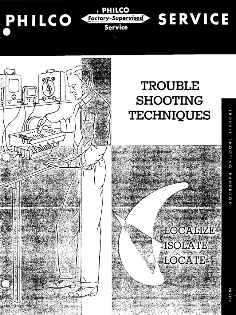 Troubleshooting-Techniques-Philco-Corp-Pub | PDF | Rectifier | Vacuum Tube