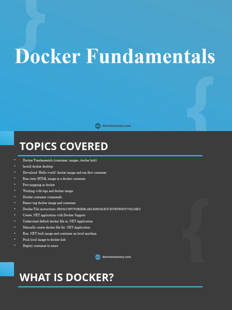 Docker Fundamentals | PDF | Virtual Machine | Virtualization