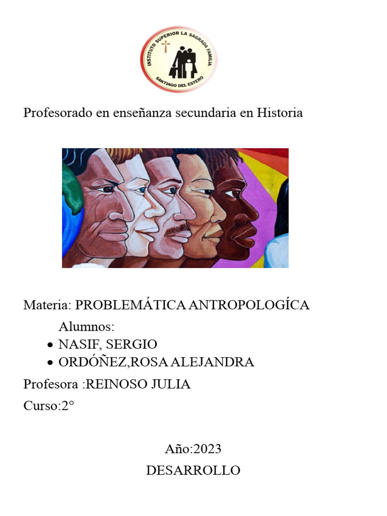 Final Problemática | PDF | Antropología | Relativismo