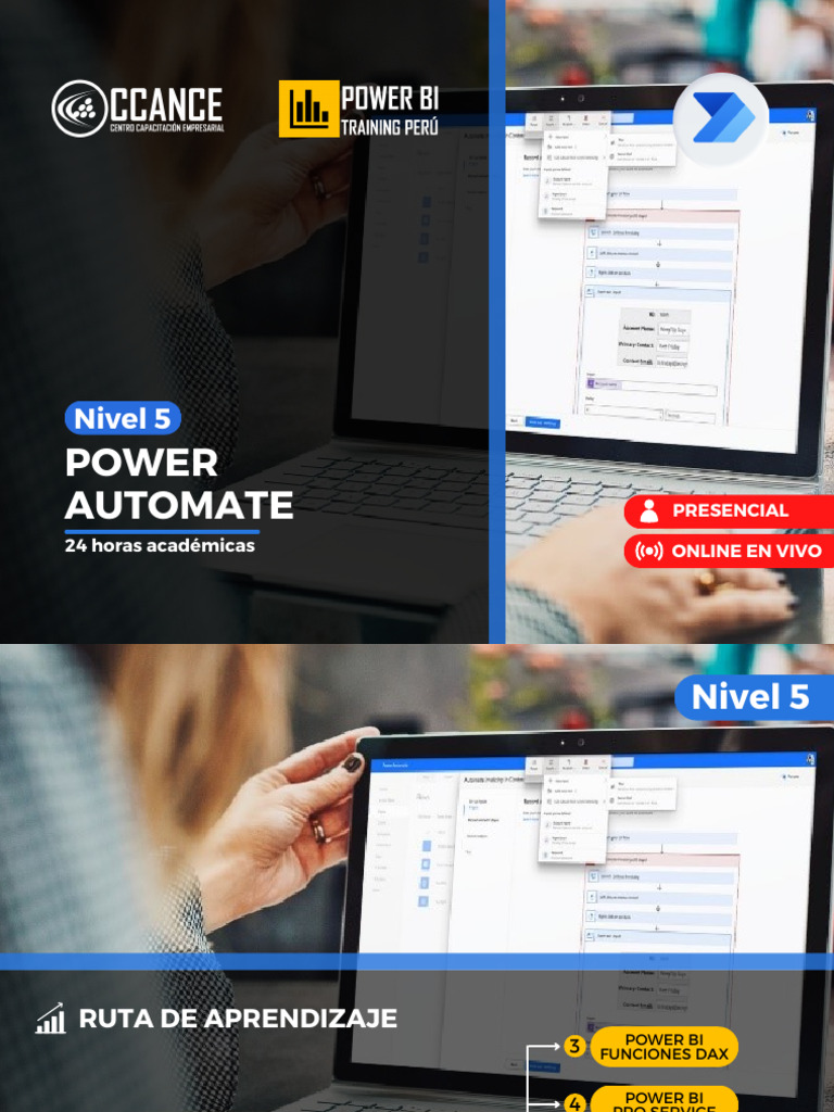 BROCHURE POWER AUTOMATE PBI | PDF | Microsoft | Software de la aplicacion