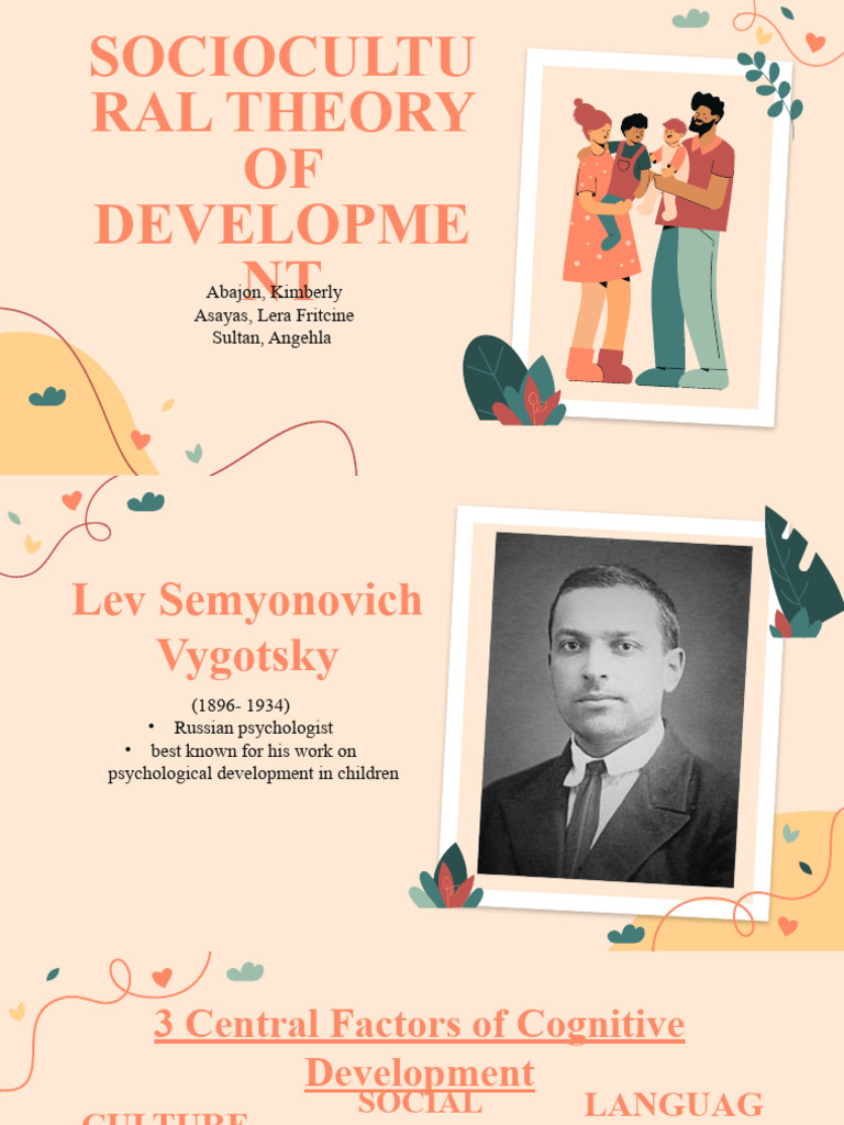 ProfEd1 SocioculturalTheory | PDF | Cognitive Development | Cognitive Science