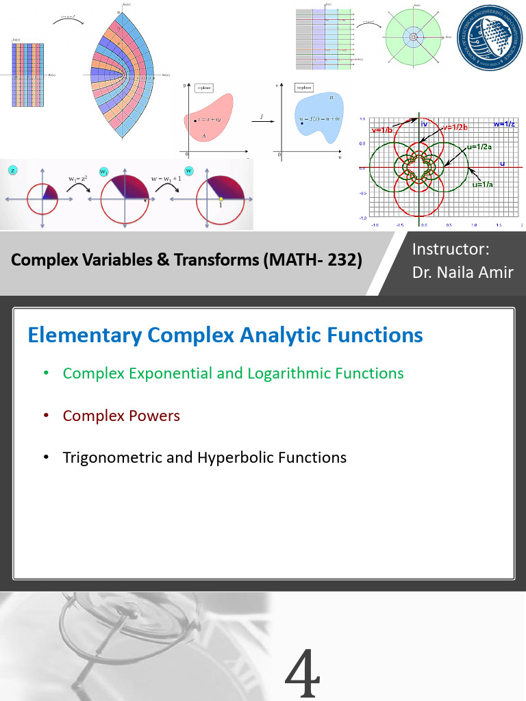 Lecture 16 Complex Logarithmic Function And Complex Power Function Pdf Complex Number