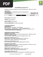 Bula do Inseticida Curbix 200 SC | PDF | Nuvem | Inseticida