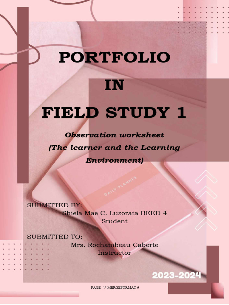 To Print Shieng FS1 Worksheet #1 | PDF | Behavioural Sciences | Psychology