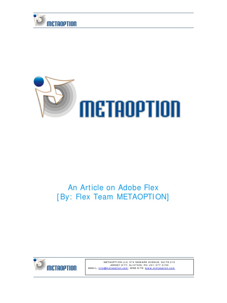 A Quick Learning On Adobe Flex | PDF | Rich Internet Application ...