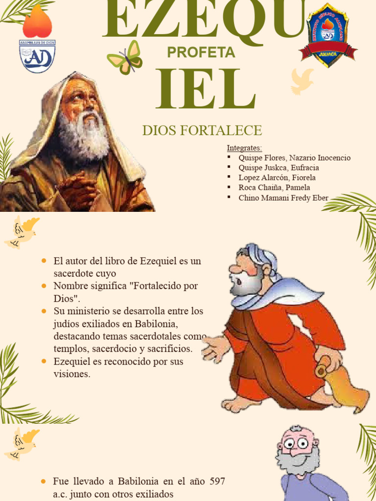 Ezequiel: Profeta y Mensajero de Dios | PDF | Ezequiel | Templo en ...
