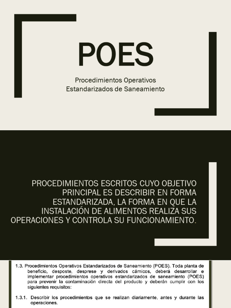 POES | PDF