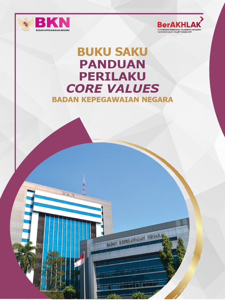 Buku Panduan Berakhlak SKP | PDF