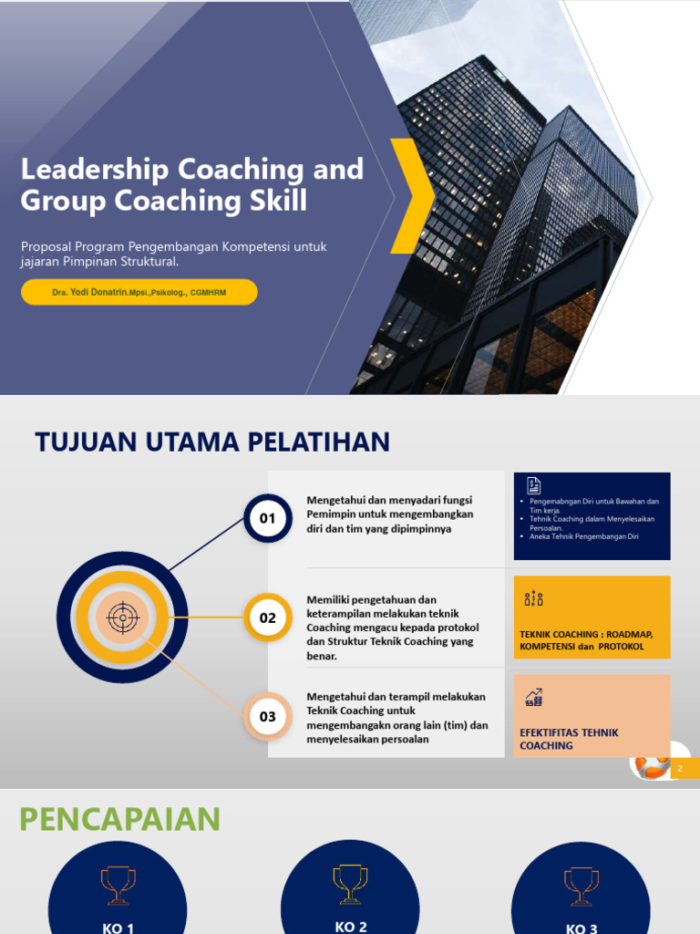 MODUL - Rev - Leadership Coaching & Group Coaching Skills - 200224 | PDF