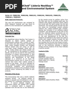 AOAC 2013.10 Listeria SPP VIDAS LPT | PDF | Surface Plasmon Resonance ...