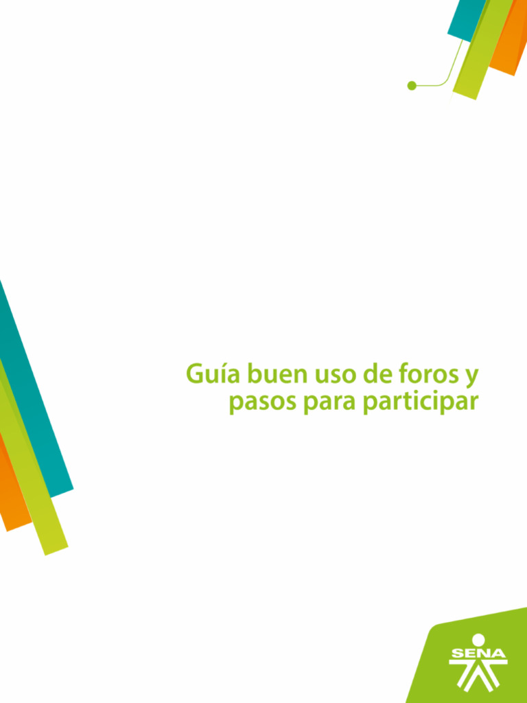 Guia Buen Uso Foros | PDF