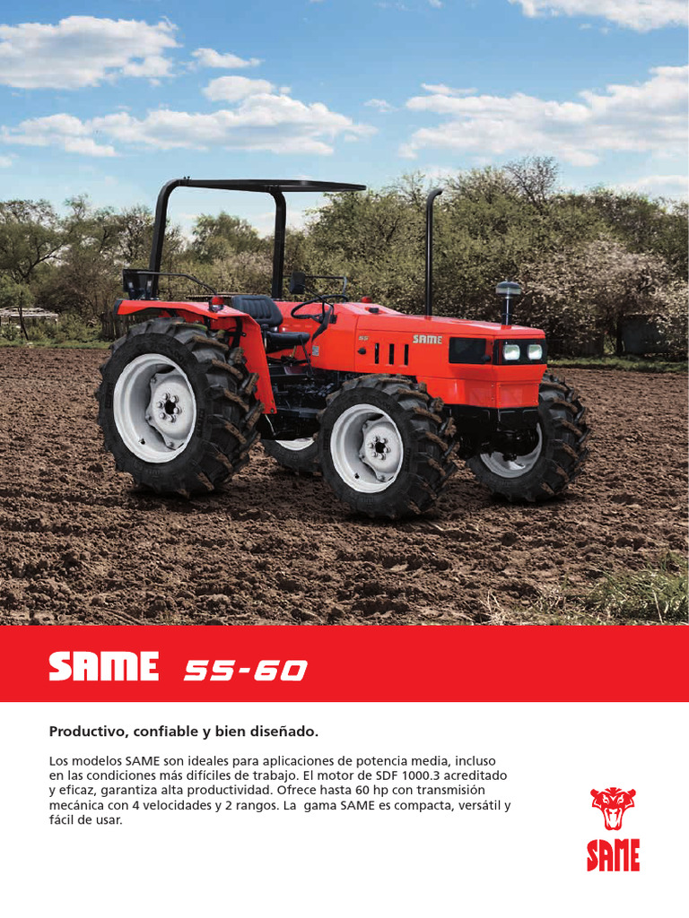 SAME 603 Ficha Tecnica | PDF | Vehículo de motor | Industria automotriz