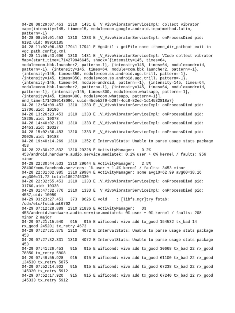 Log | PDF | Computer Engineering | System Software