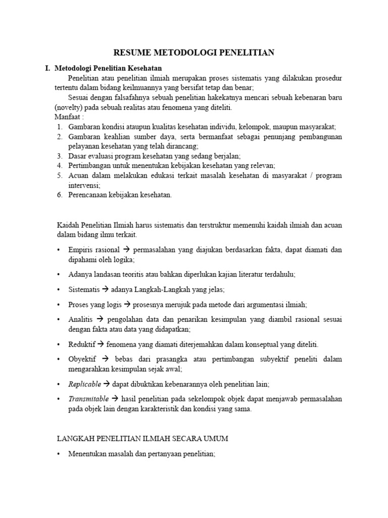 Resume Metlit 2 | PDF