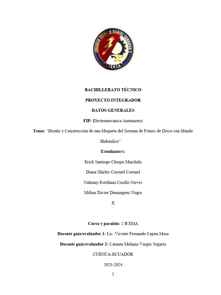 Proyecto Integrador 1. (1) N | PDF | Aprendizaje