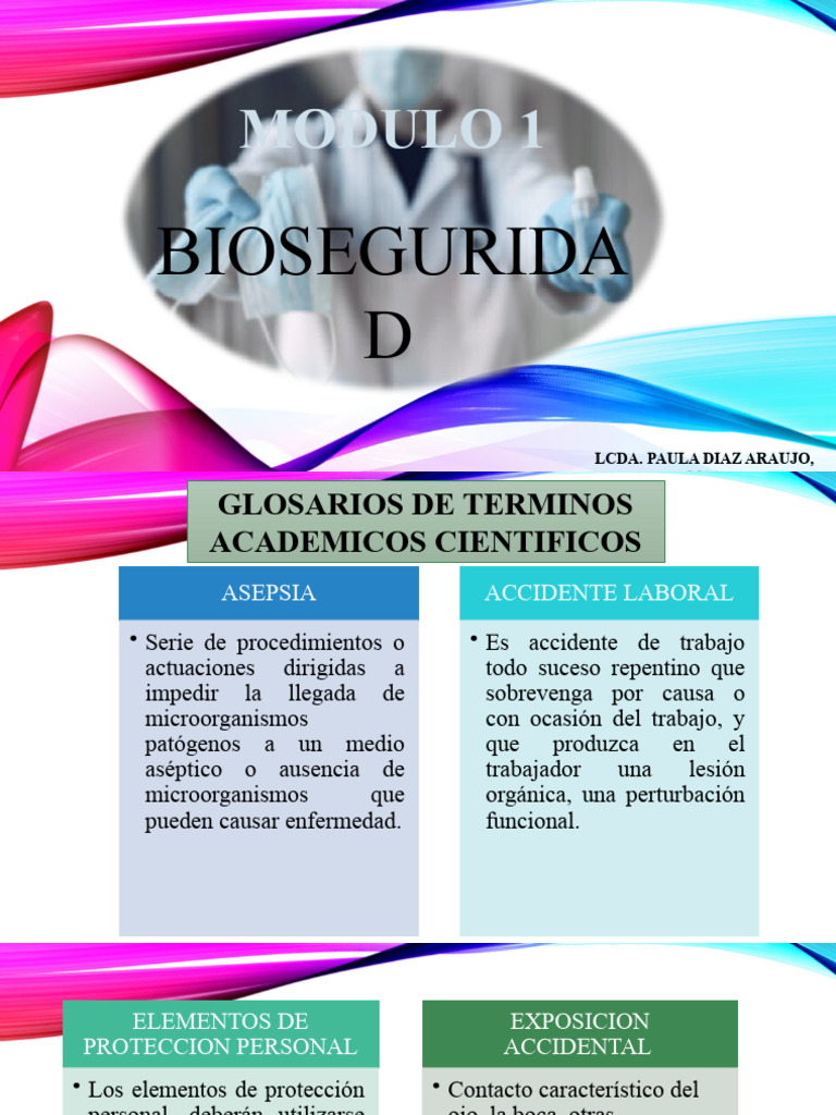 Bioseguridad: Guía de Higiene y Protección | PDF | Lavado de manos | Residuos