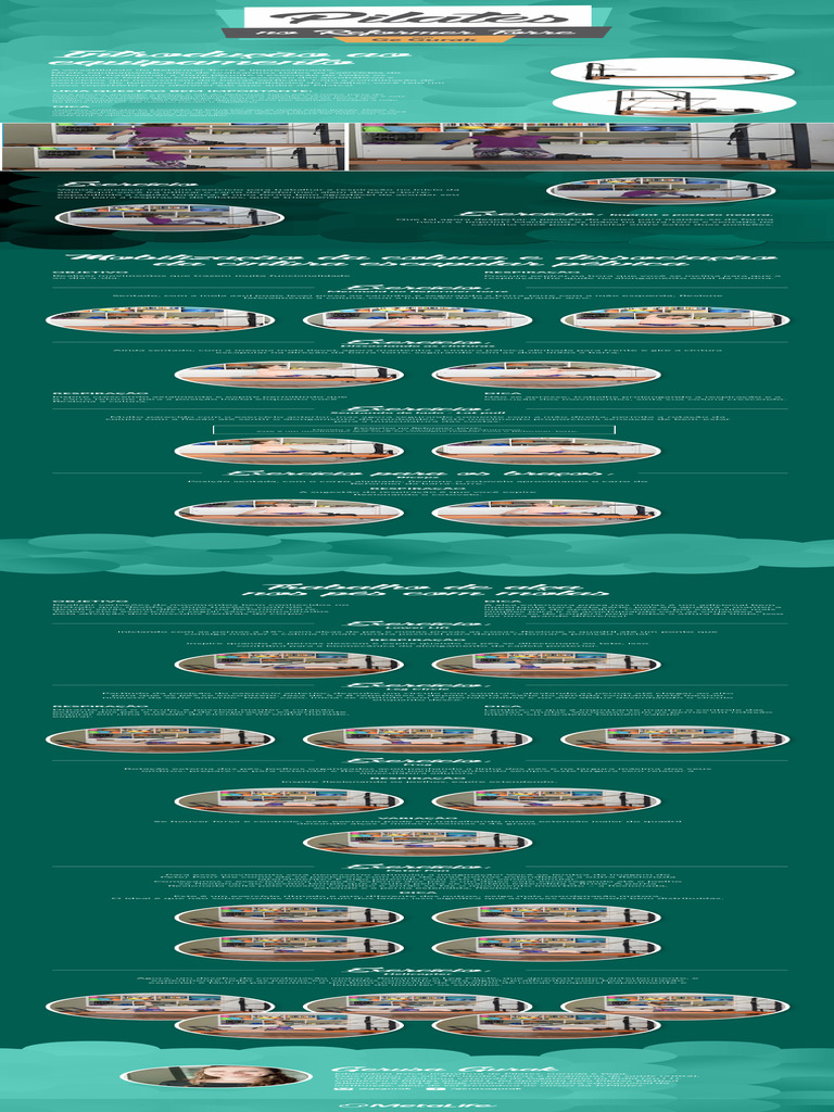 Infografico Pilates No Reformer Torre | PDF