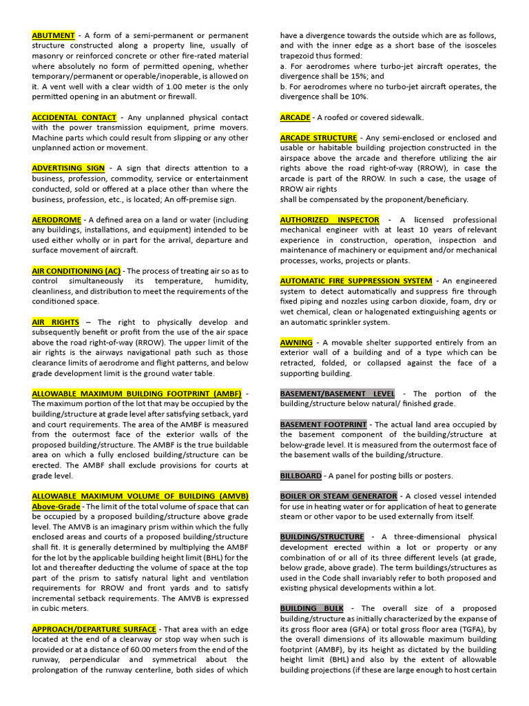 Semi-finals-Building-Design-Terms | PDF | Elevator | Belt (Mechanical)