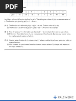 Notes Key Topic 1.1 Change in Tandem 2024 | PDF | Function (Mathematics ...