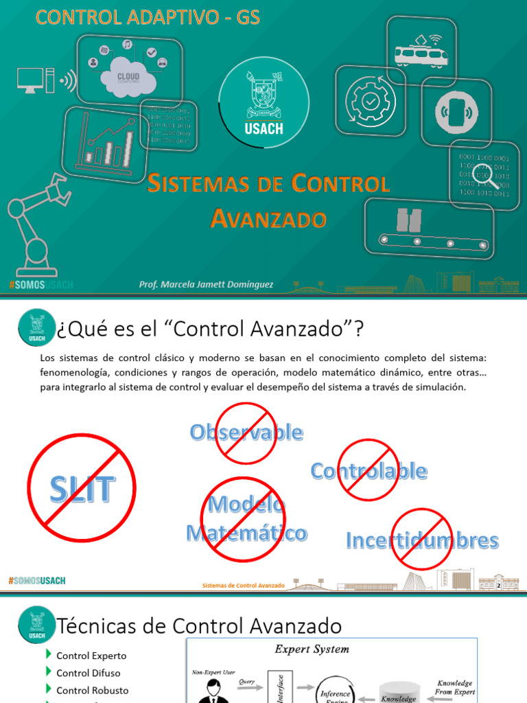 09 - Control Avanzado Adaptivo GS (2023) | PDF | Sistema de control ...