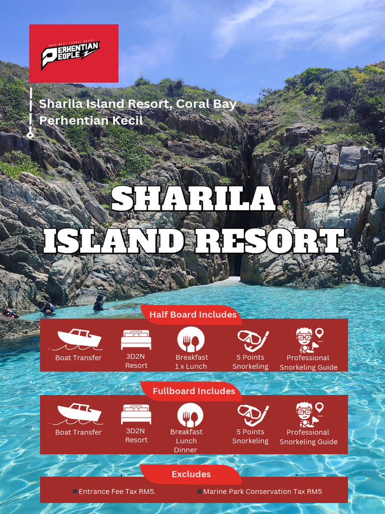 Sharila Island Resort Packages Overview | PDF