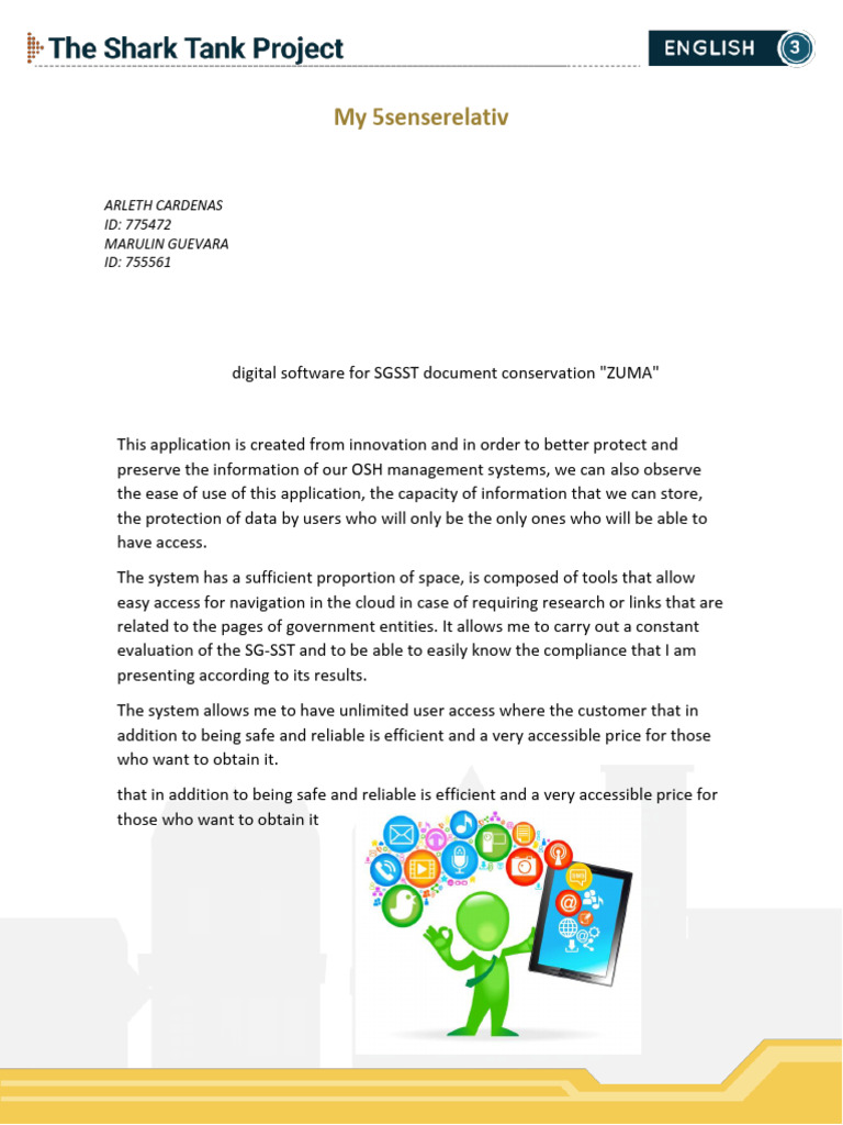 Digital OSH Management Solution | PDF | Business | Computers