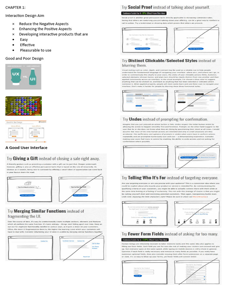 Chapter 1 Hci Print | PDF | Human–Computer Interaction | Usability
