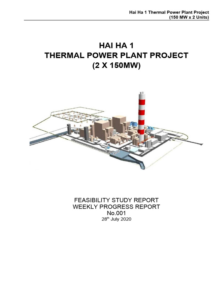 HH1 - Feasibility Study Report Weekly Progress Report 28th Jul 2020 | PDF | Sustainable ...