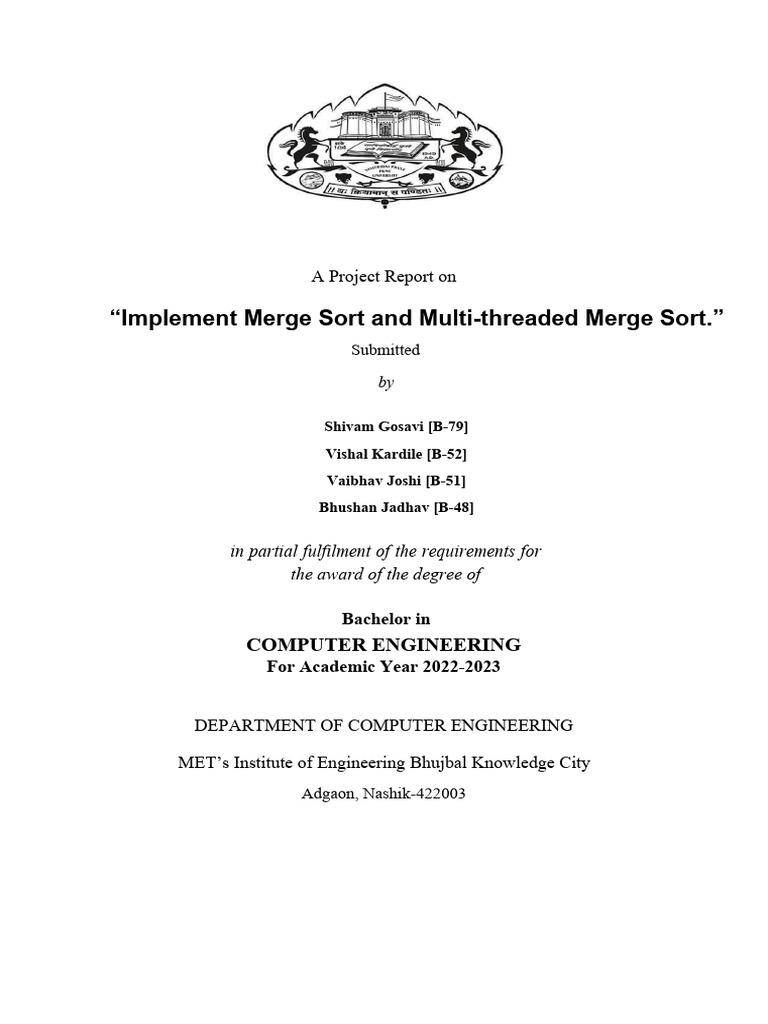DAA Final Report | PDF | Thread (Computing) | Theoretical Computer Science DAA Final Report | PDF | Thread (Computing) | Theoretical Computer Science