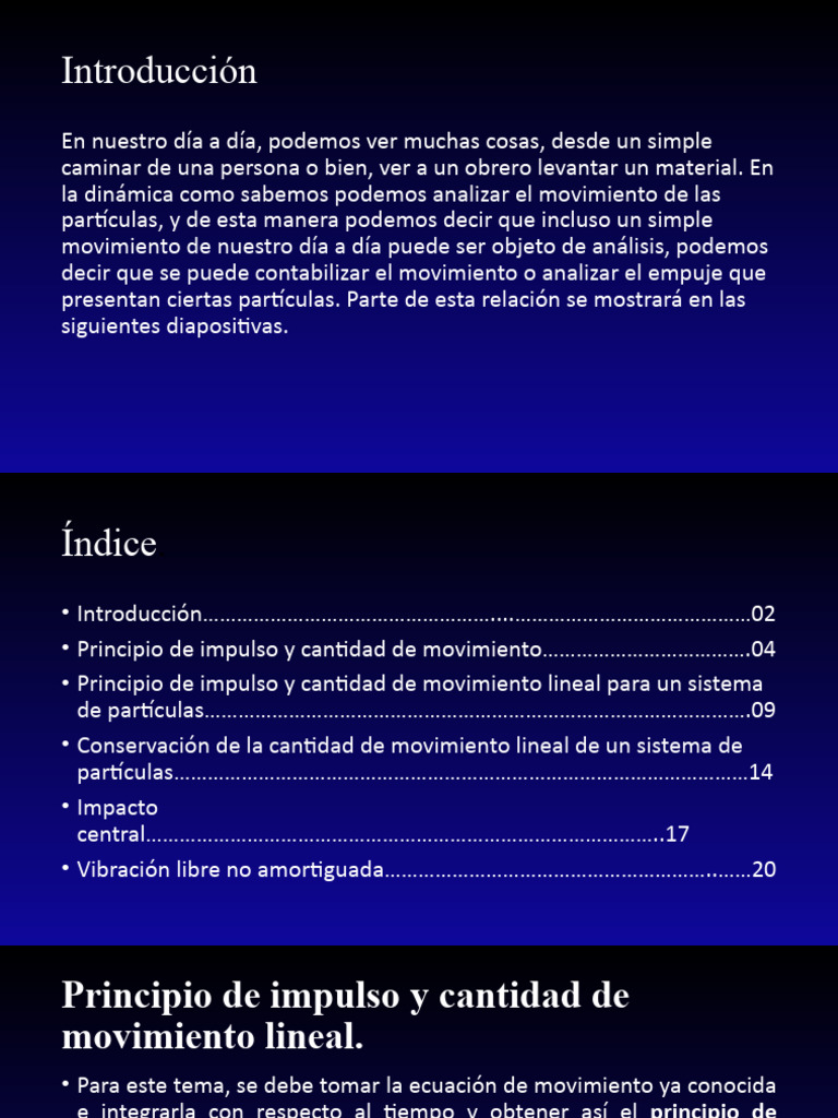 Proyecto Dinamica | PDF | Impulso | Fuerza