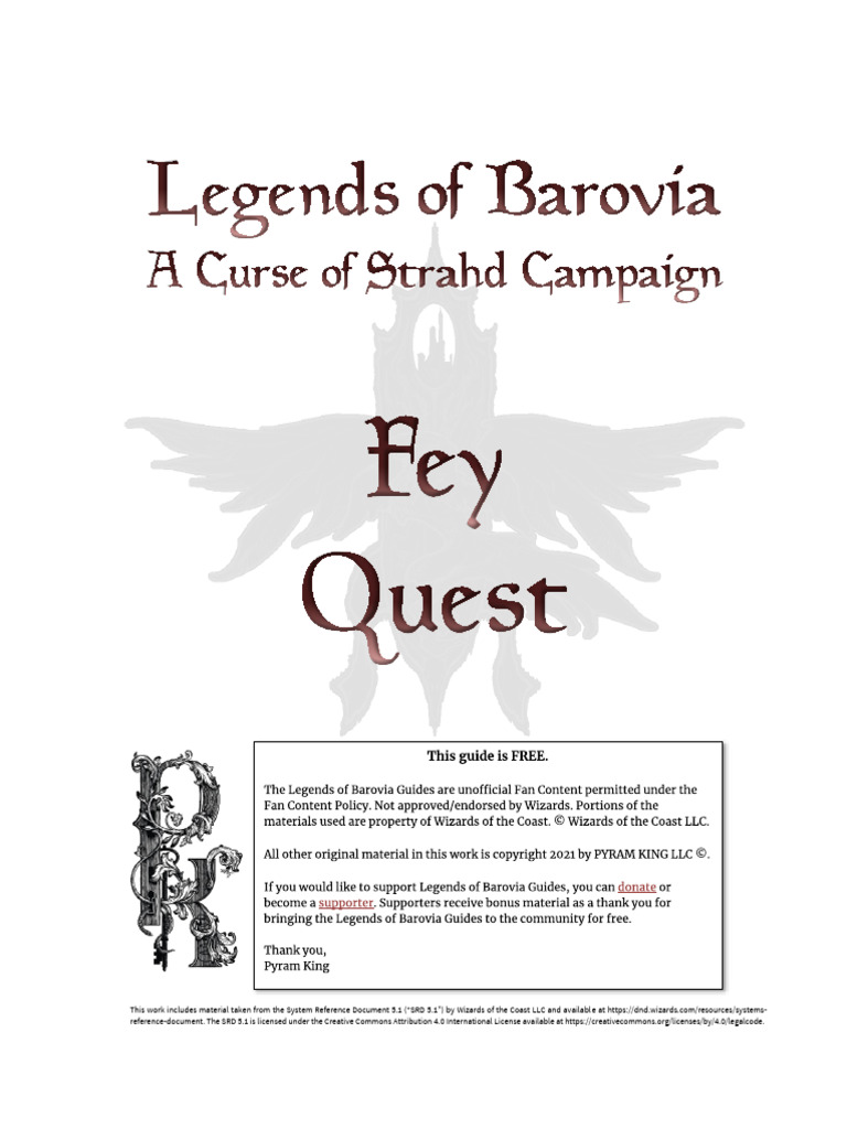Lob Fey Quest Pyram King | PDF