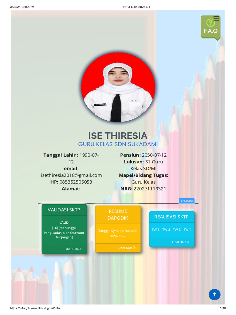 Info GTK 2024 s1 Ise | PDF