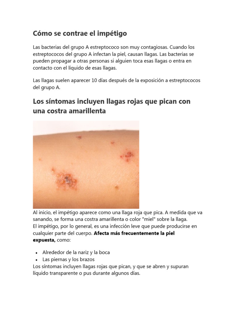 IMPETIGO | PDF | Enfermedades y trastornos | Especialidades Medicas