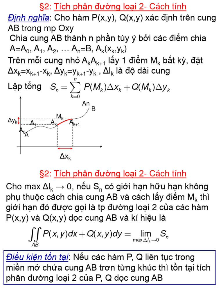 Giai Tich 2 Nguyen Thi Xuan Anh Tich Phan Duong | PDF