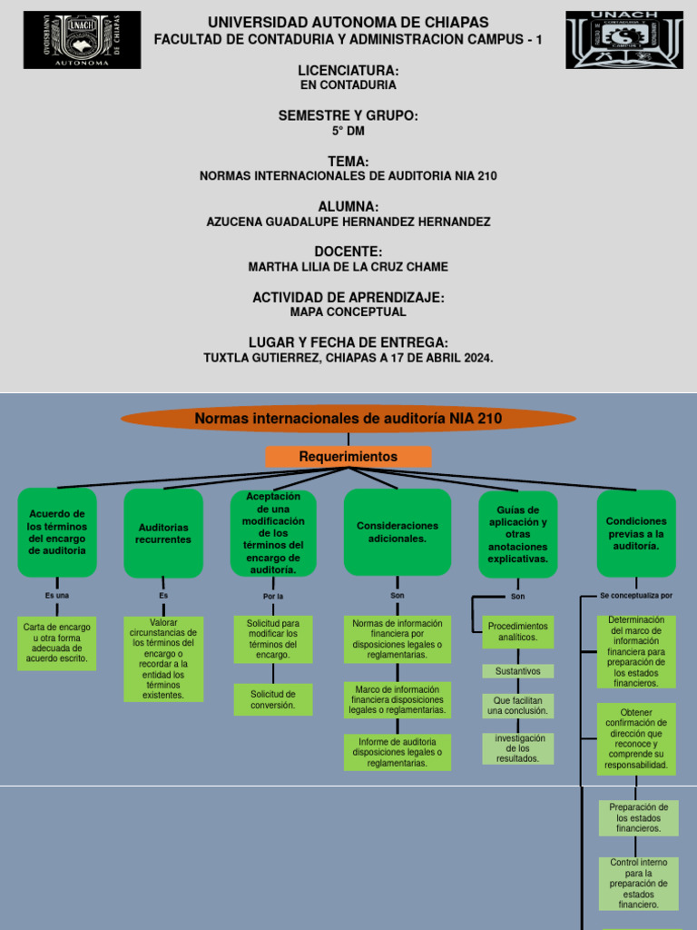 S3 - A1 - Normas Internacionales de Auditoria NIA 210... | Descargar ...