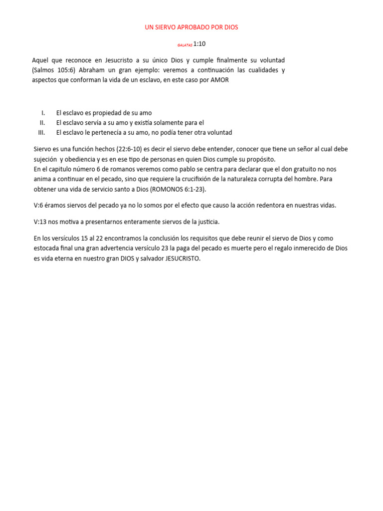 Siervo Aprobado por Dios | PDF | Religión y espiritualidad