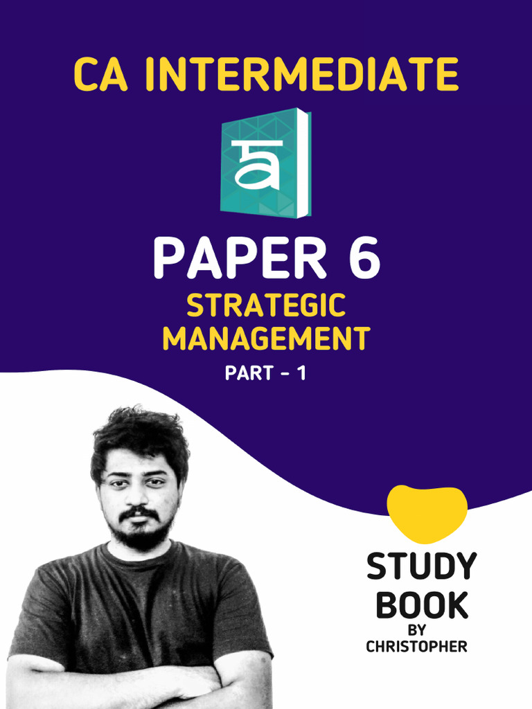 CA Inter SM Study Book 2 Lyst1250 | PDF | Strategic Management | Goal